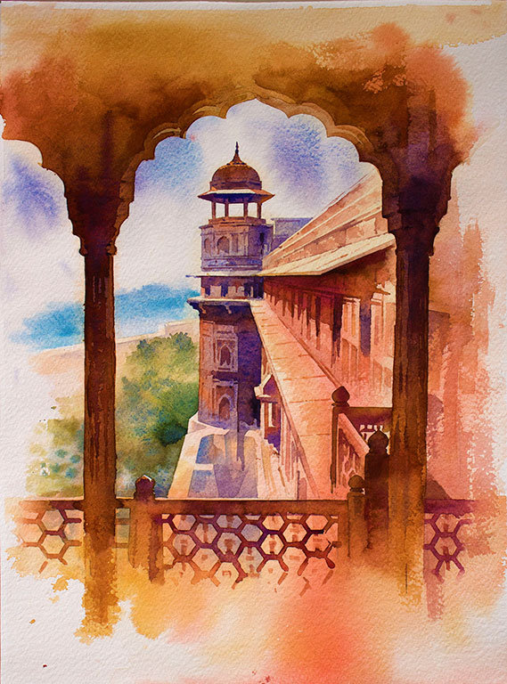 Vikrant Shitole- A Wonderful Watercolor Artist - Sitaram Stationers