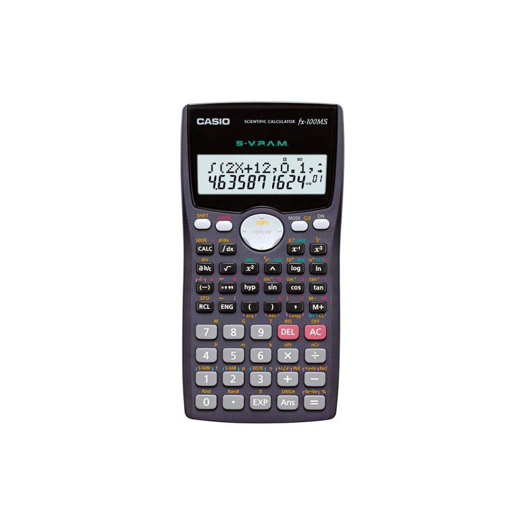CASIO SCIENTIFIC CALCULATOR fx-100MS - Sitaram Stationers