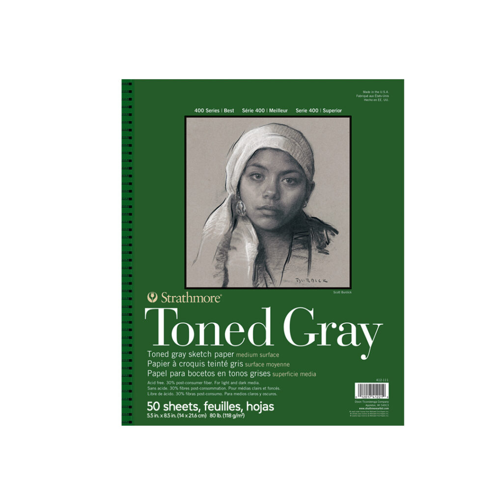Strathmore 400 Series Toned Tan & Gray Sketch Paper Pads - Sitaram ...