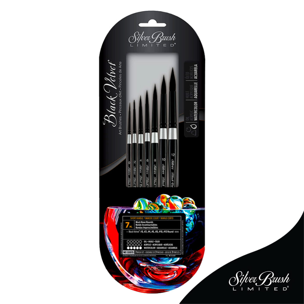 Silver Brush Silver Silk 88 Watercolor Brushes Open Stock - Sitaram ...