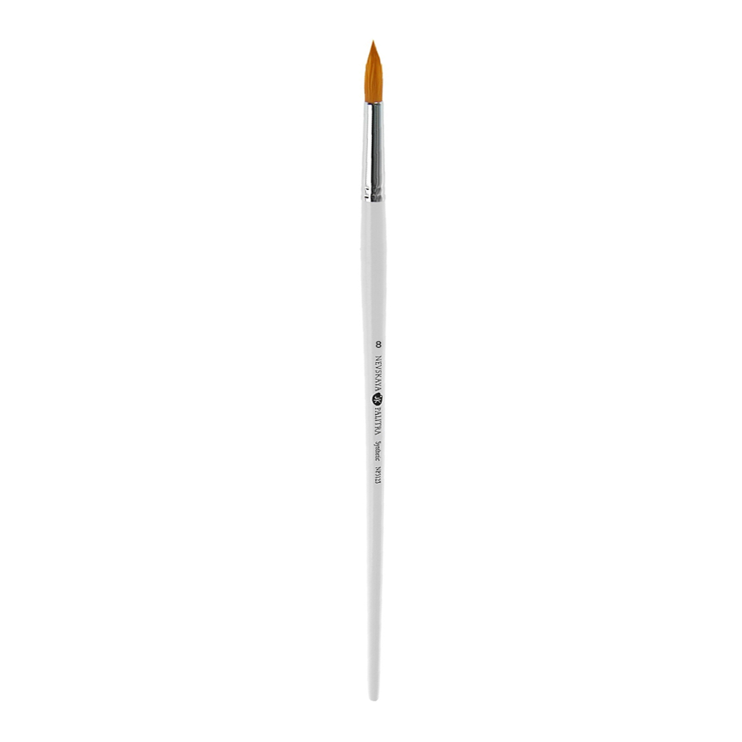 Nevskaya Palitra Synthetic Round Long Handle Brushes - Sitaram Stationers