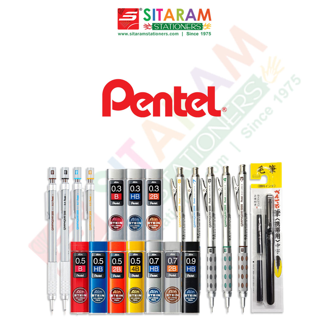 Pentel GraphGear 1000 & 500 Drafting Pencils - Sitaram Stationers